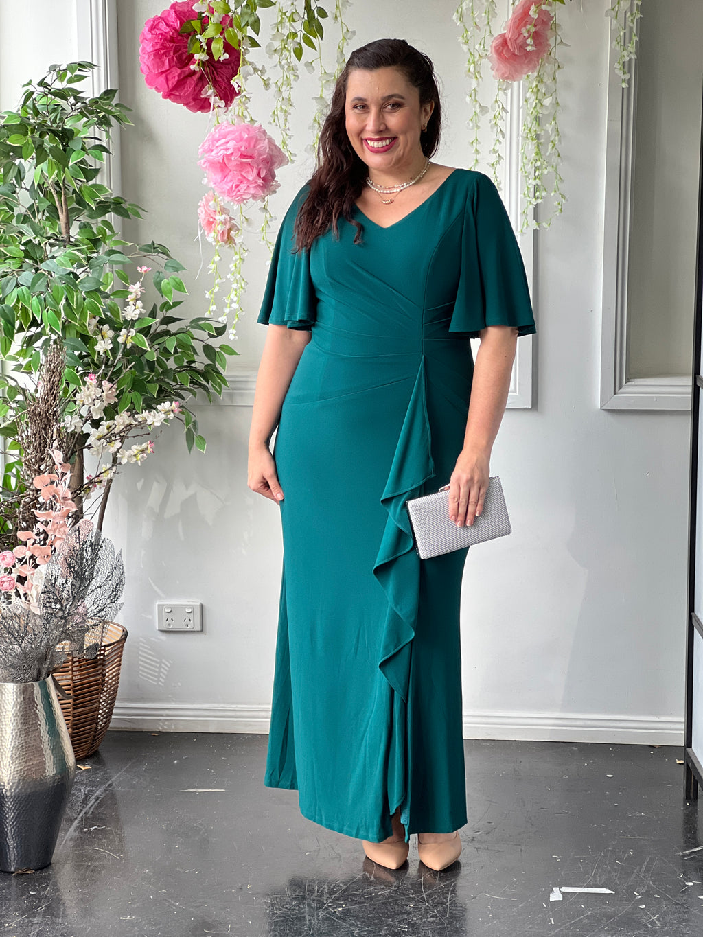 Alice Emerald Evening Dress – Dressxox