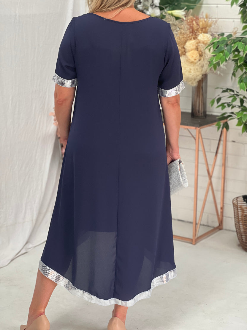 Destiny Navy 2 Piece Set – Dressxox