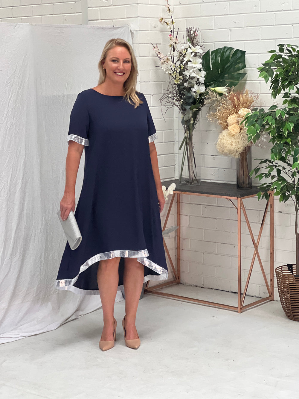 Destiny Navy 2 Piece Set – Dressxox