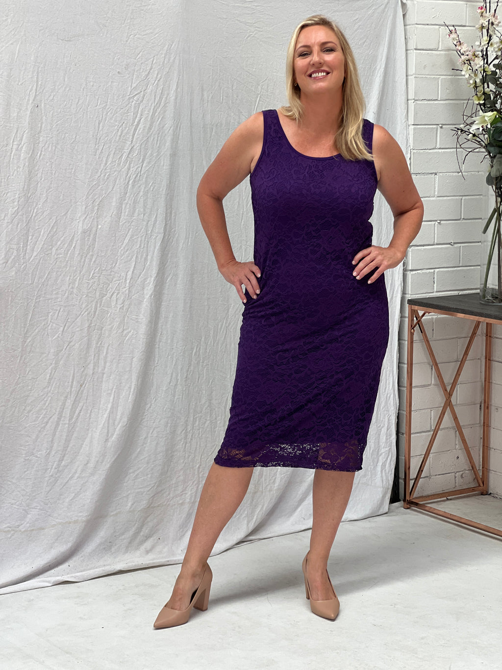 Hulston Purple Evening 2 Piece Set – Dressxox