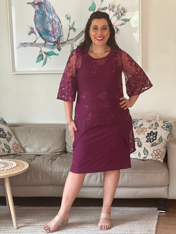 Mary Plum 2 Piece Set – Dressxox
