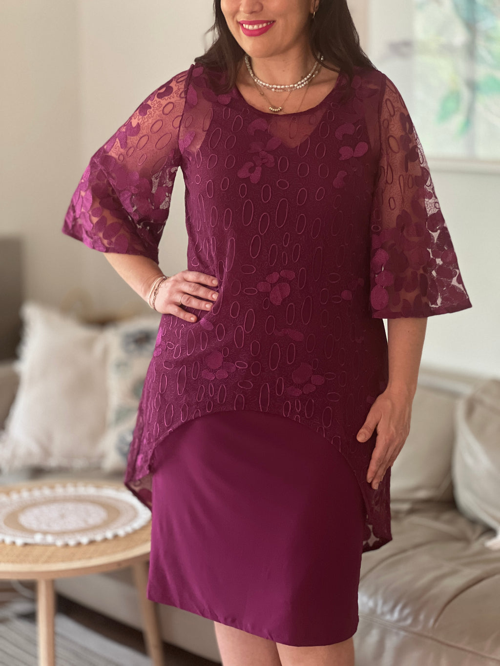Mary Plum 2 Piece Set – Dressxox