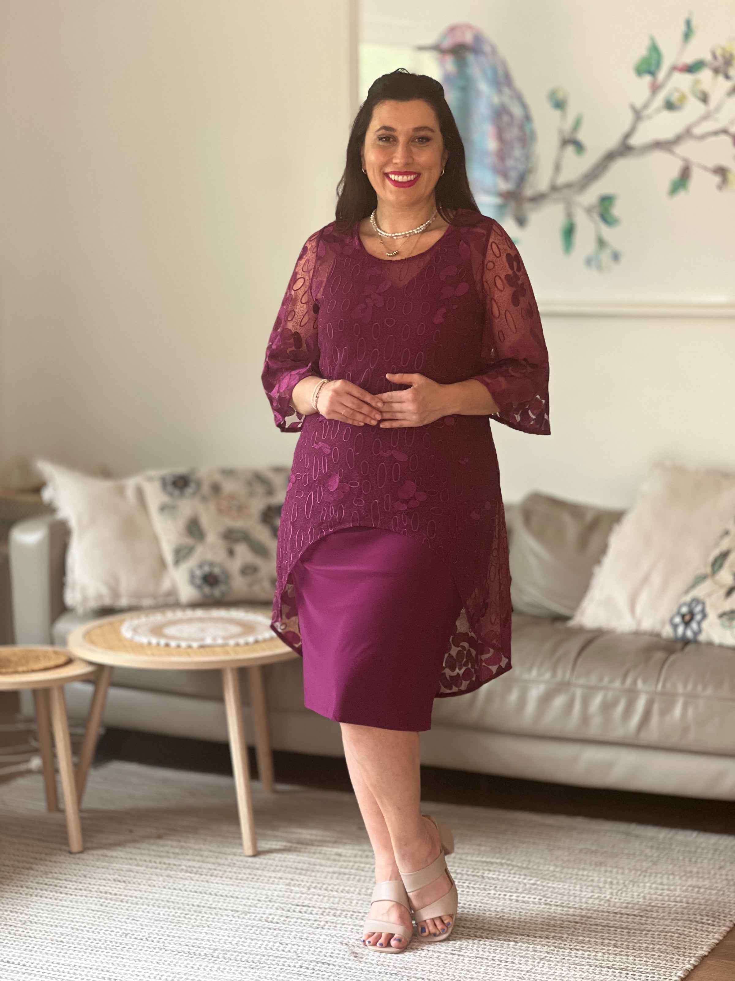 Mary Plum 2 Piece Set – Dressxox
