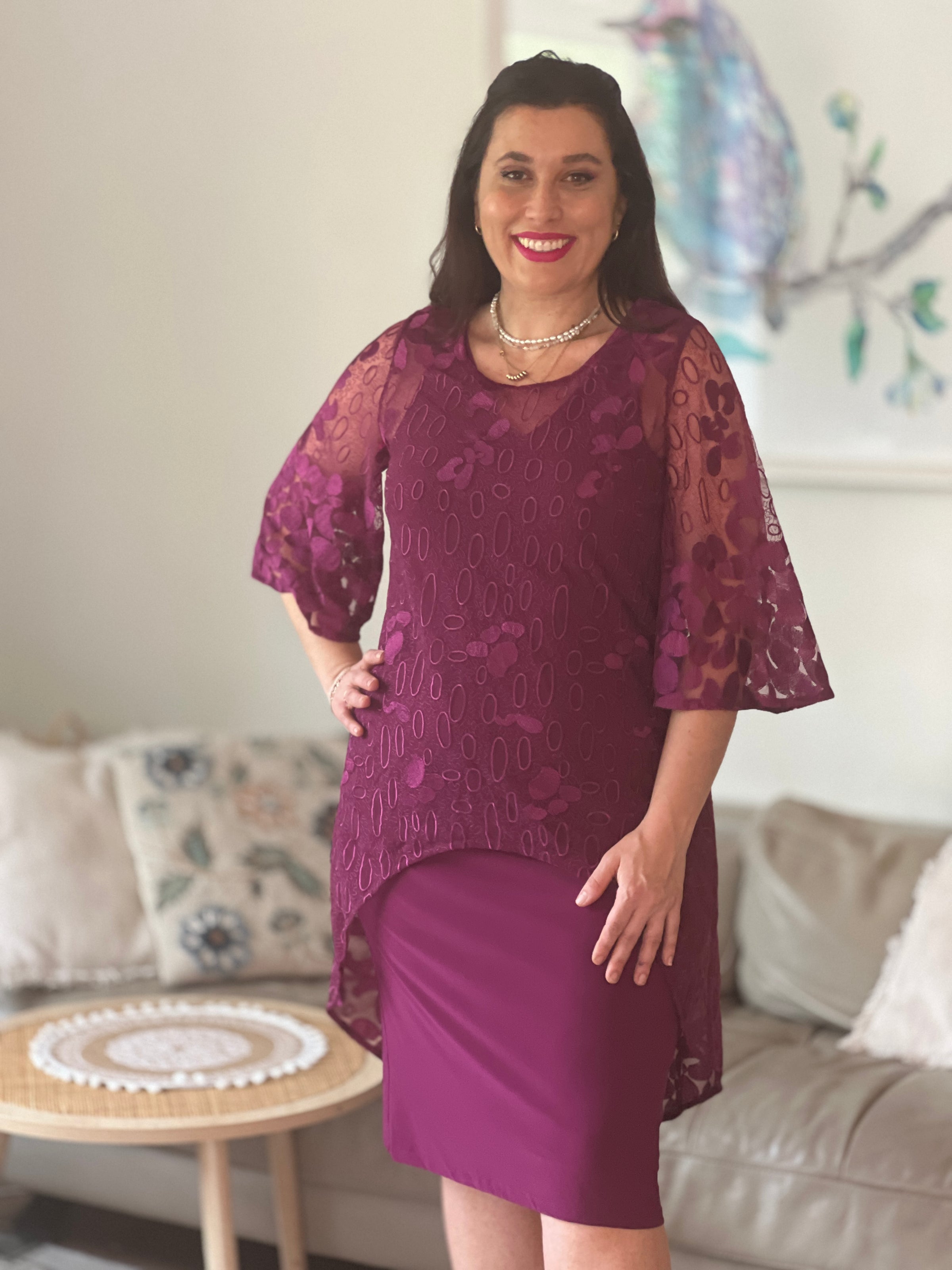 Mary Plum 2 Piece Set – Dressxox