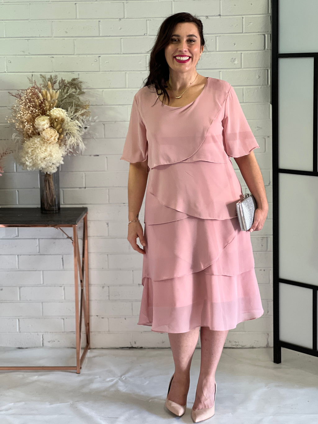 Remy Blush Evening Dress – Dressxox