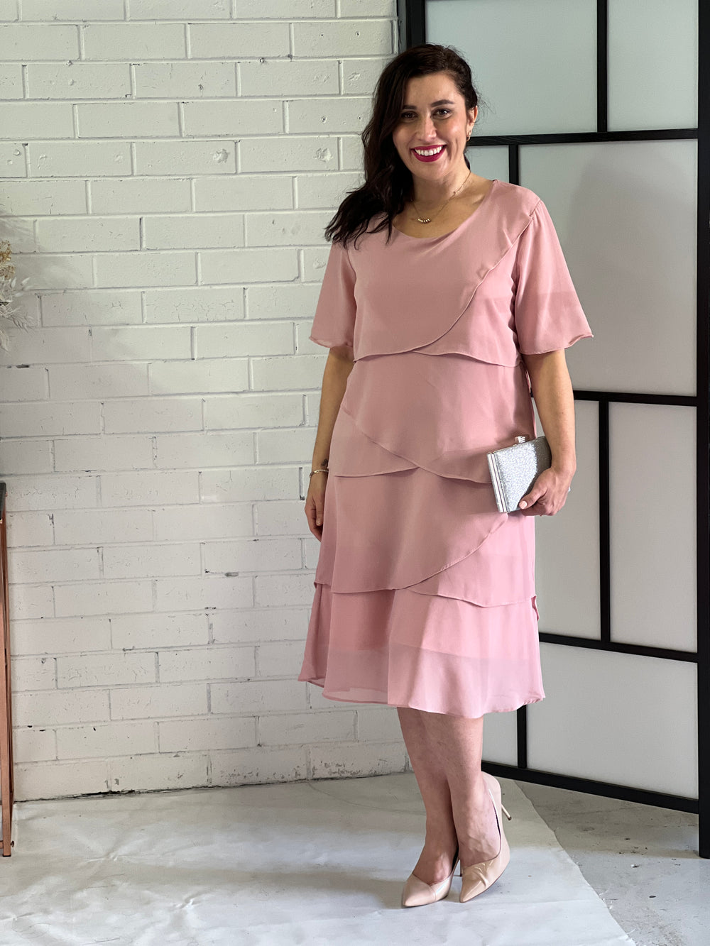 Remy Blush Evening Dress – Dressxox