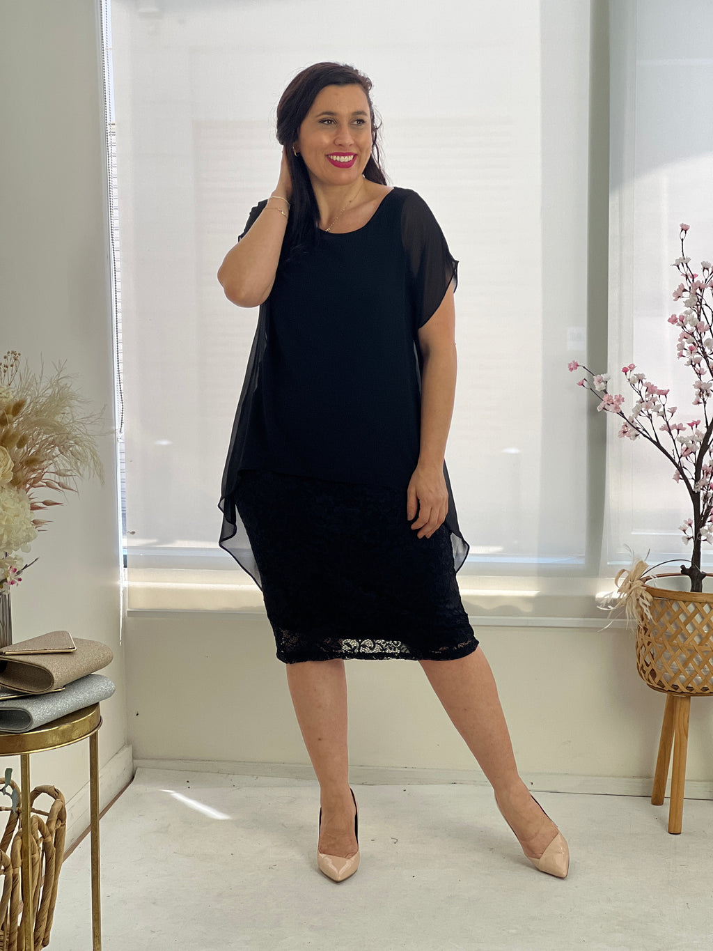 Hulston Black Evening 2 Piece Set – Dressxox