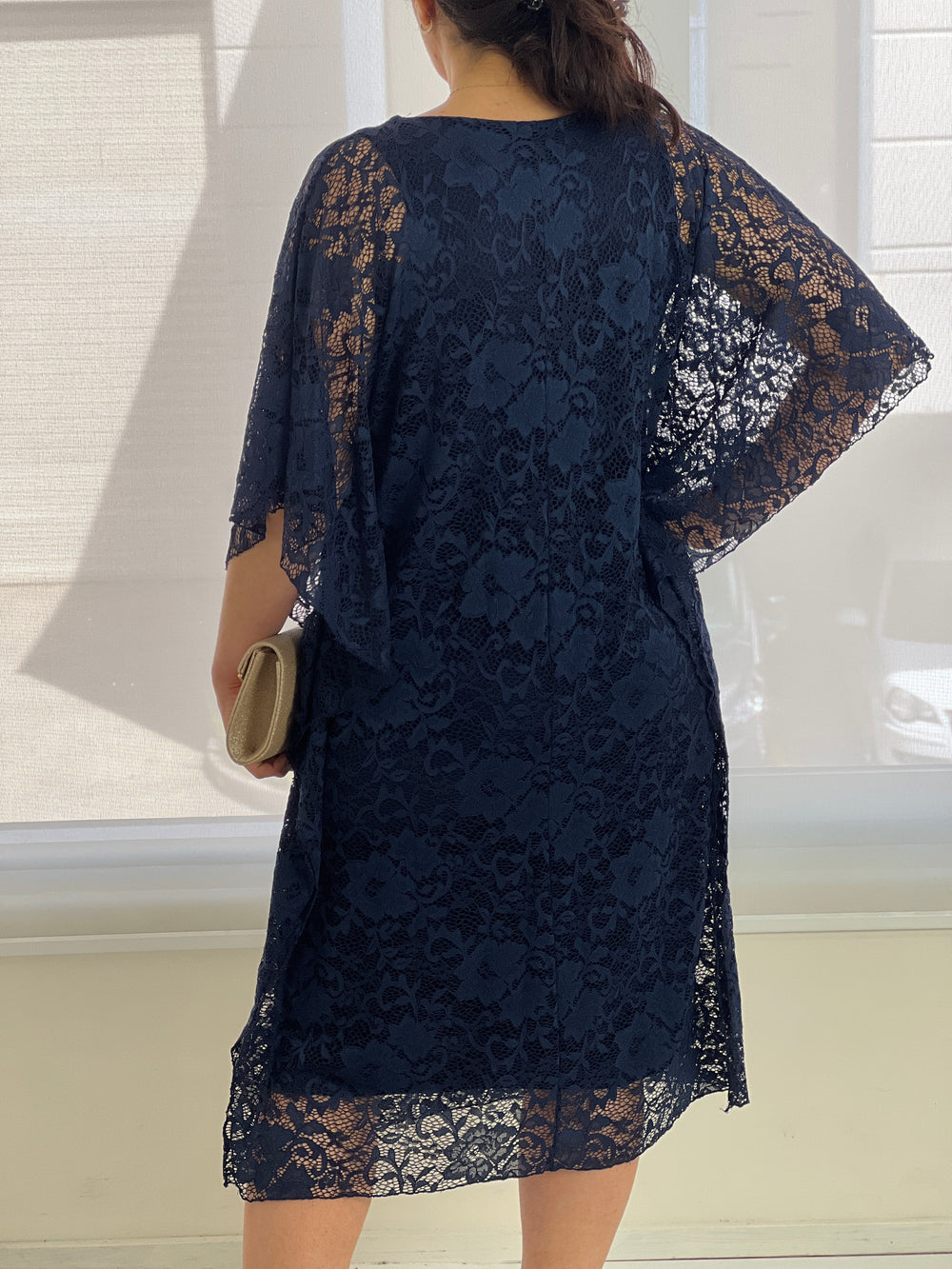 Molly Navy Evening Dress Dressxox