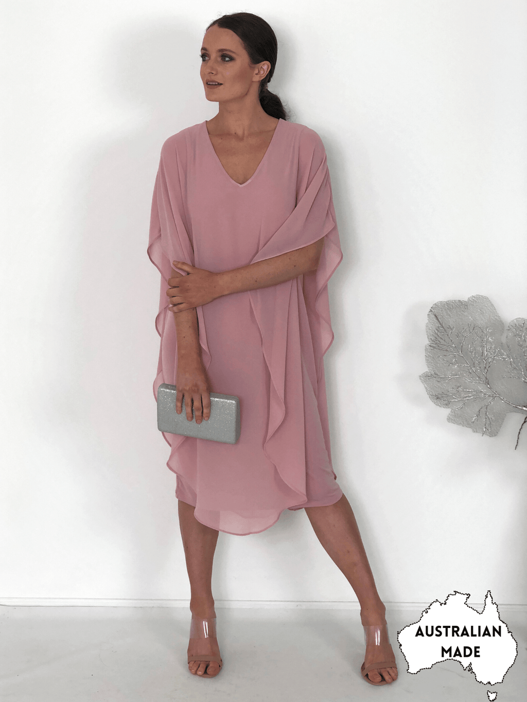 Helena Blush Evening Dress – Dressxox