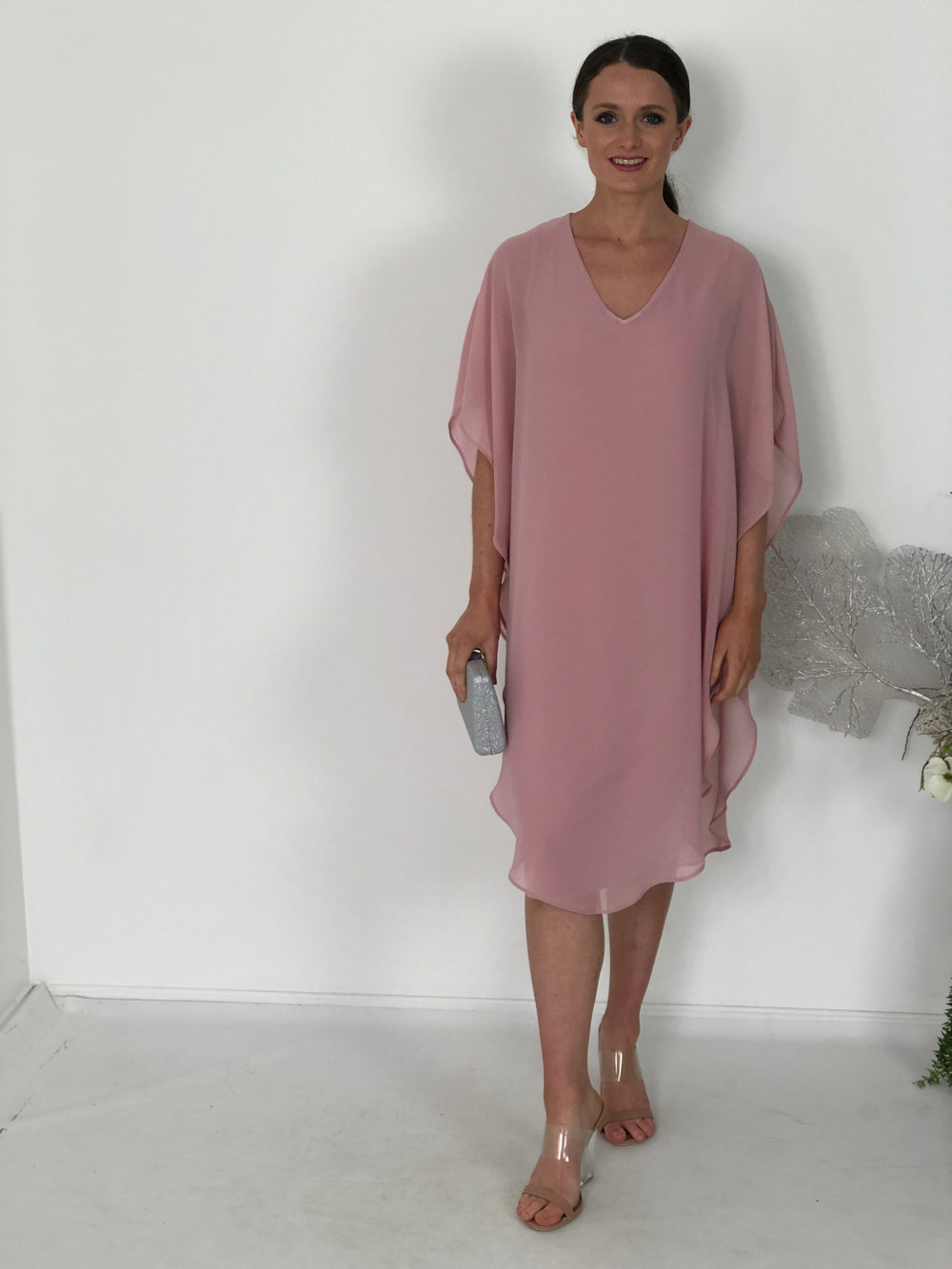 Helena Blush Evening Dress – Dressxox