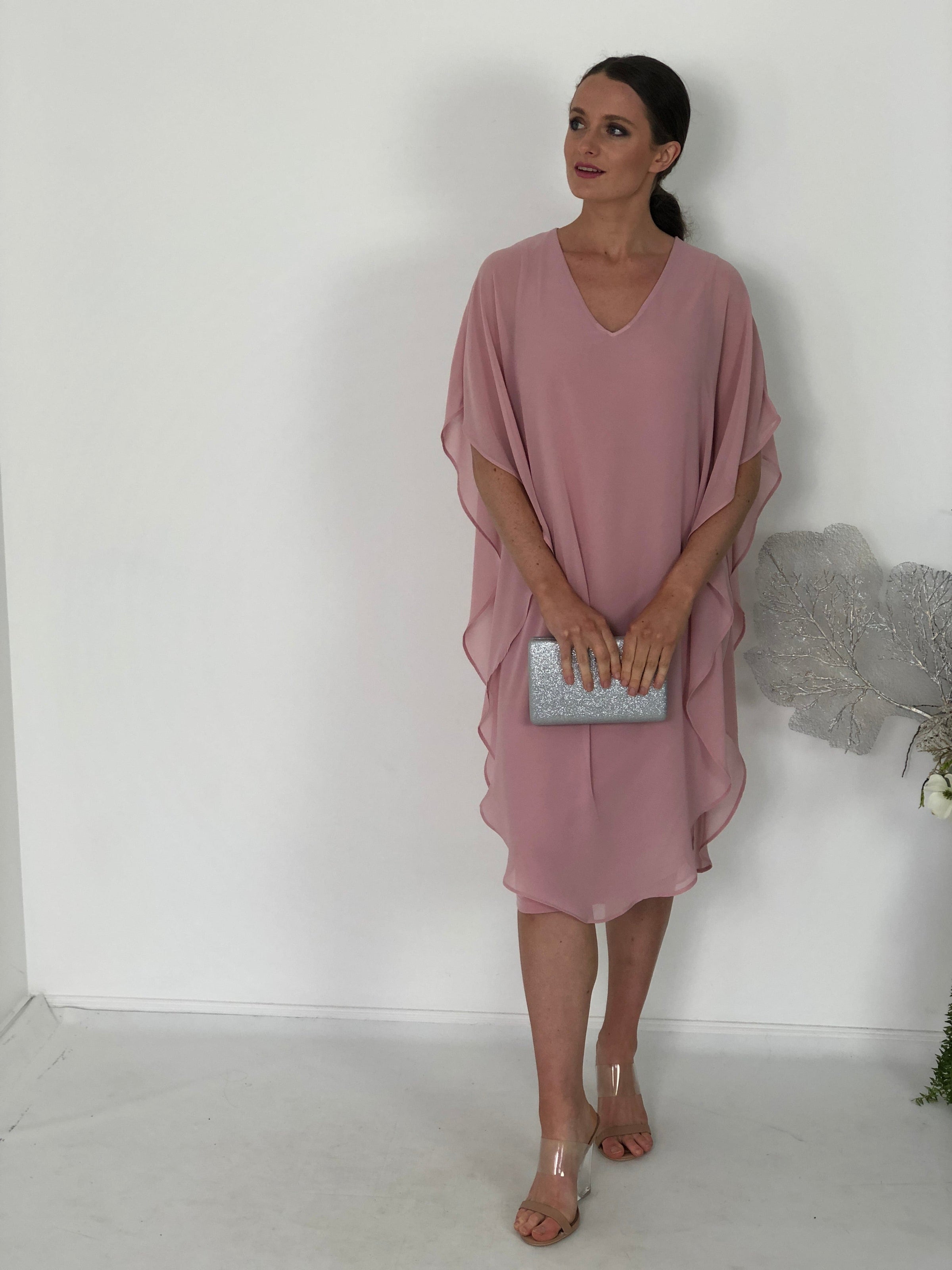 Helena Blush Evening Dress – Dressxox