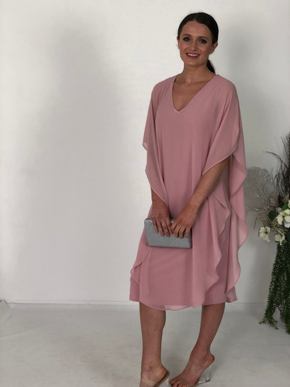 Helena Blush Evening Dress – Dressxox