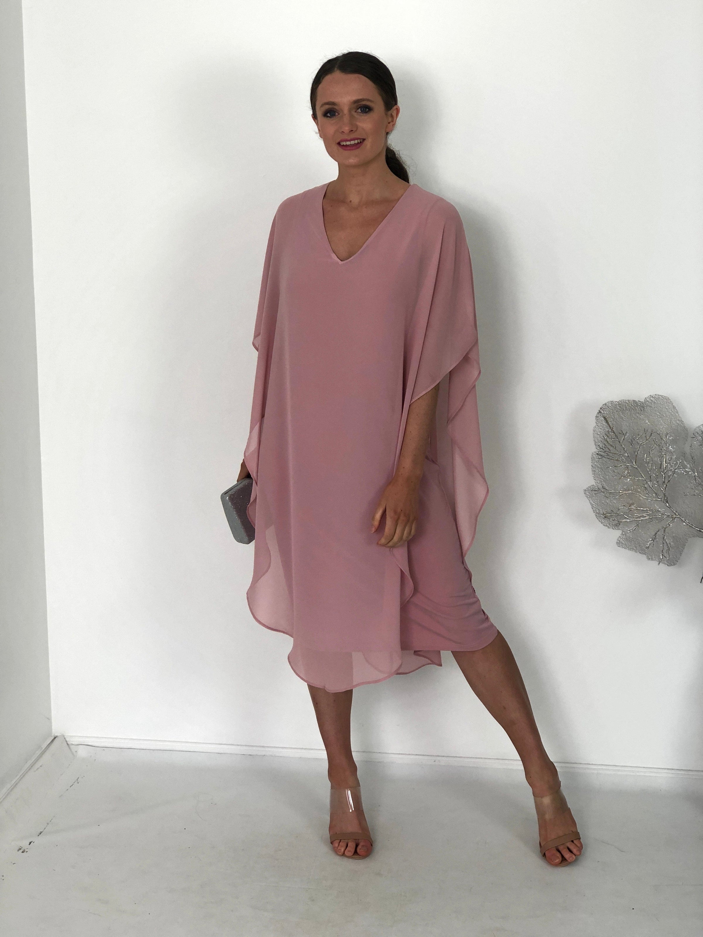 Helena Blush Evening Dress – Dressxox