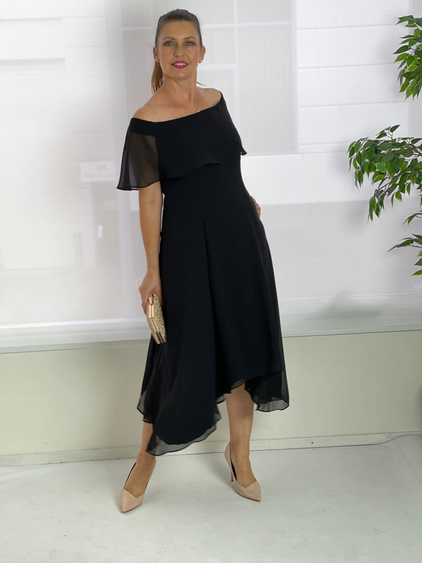 Sonya Black Event Dress – Dressxox