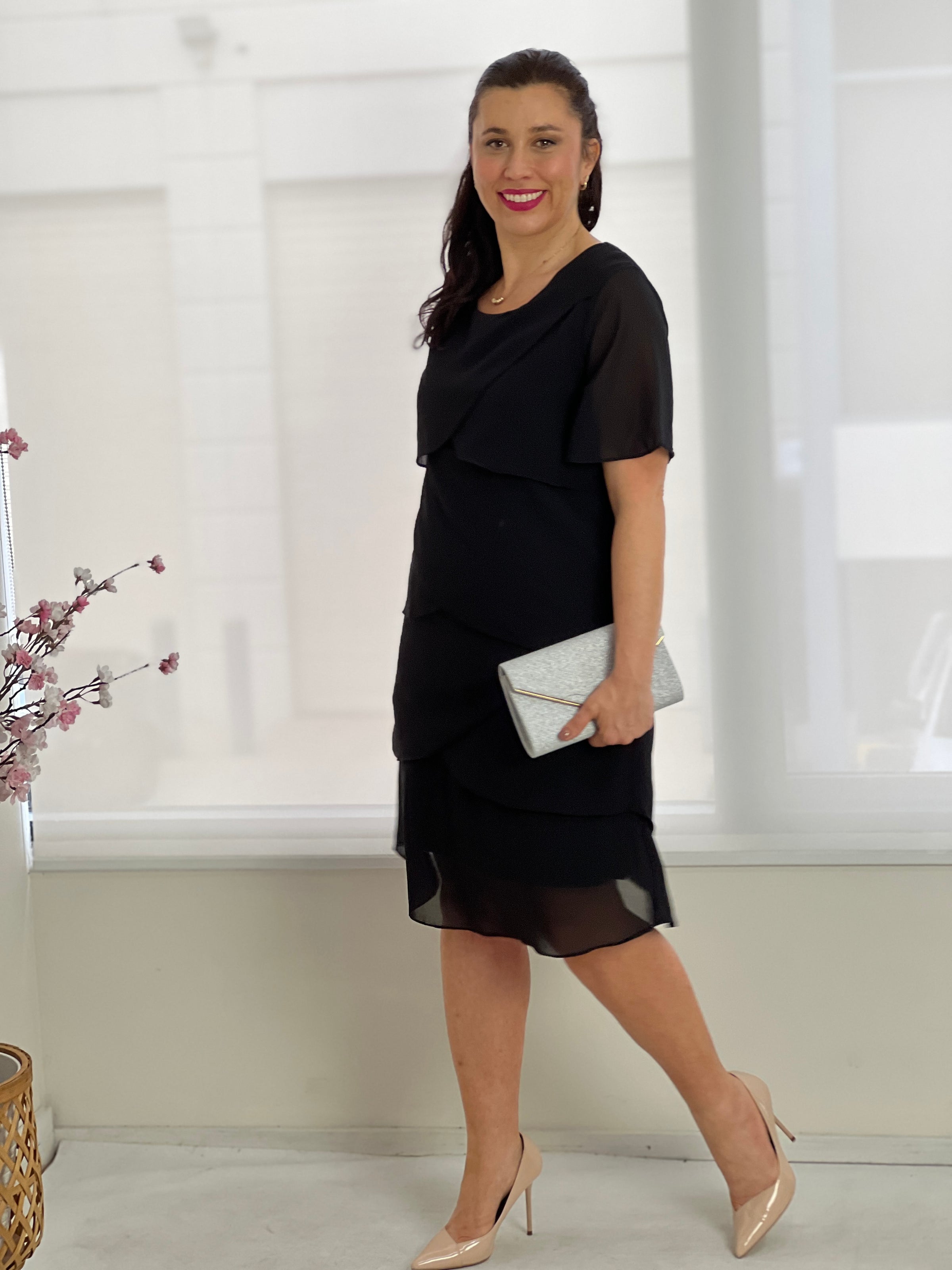 Remy Black Evening Dress – Dressxox